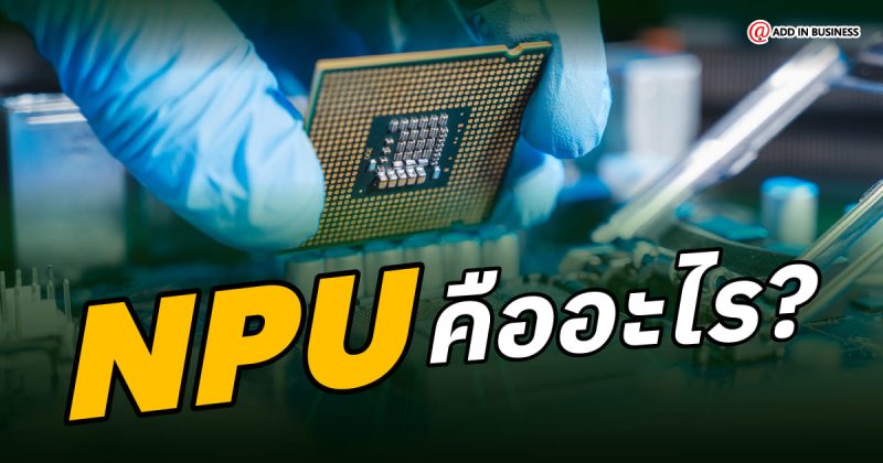 NPU คือ อะไร มีหลักการทำงานยังไง ต่างกับ CPU และ GPU ยังไง